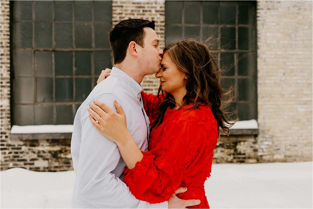 Melissa + Riley Third Ward Milwaukee Engagement Session - www ...