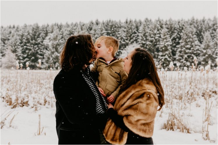 Maya Maternity Session | Wisconsin Winter Family Photographer - Studio ...